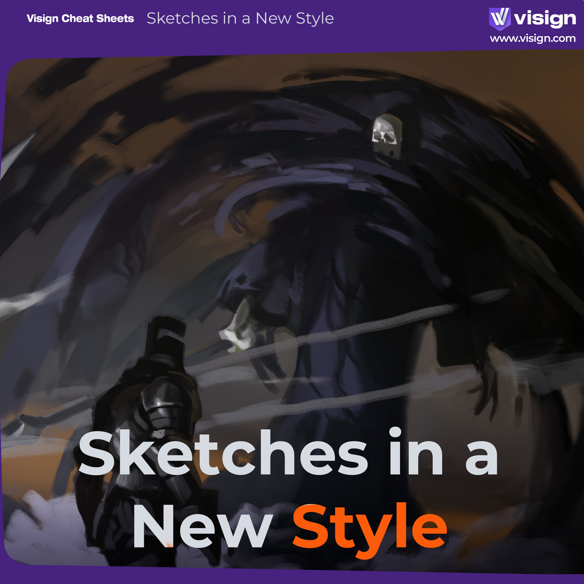 ArtStation - Visign Cheat Sheet: Sketches in a New Style