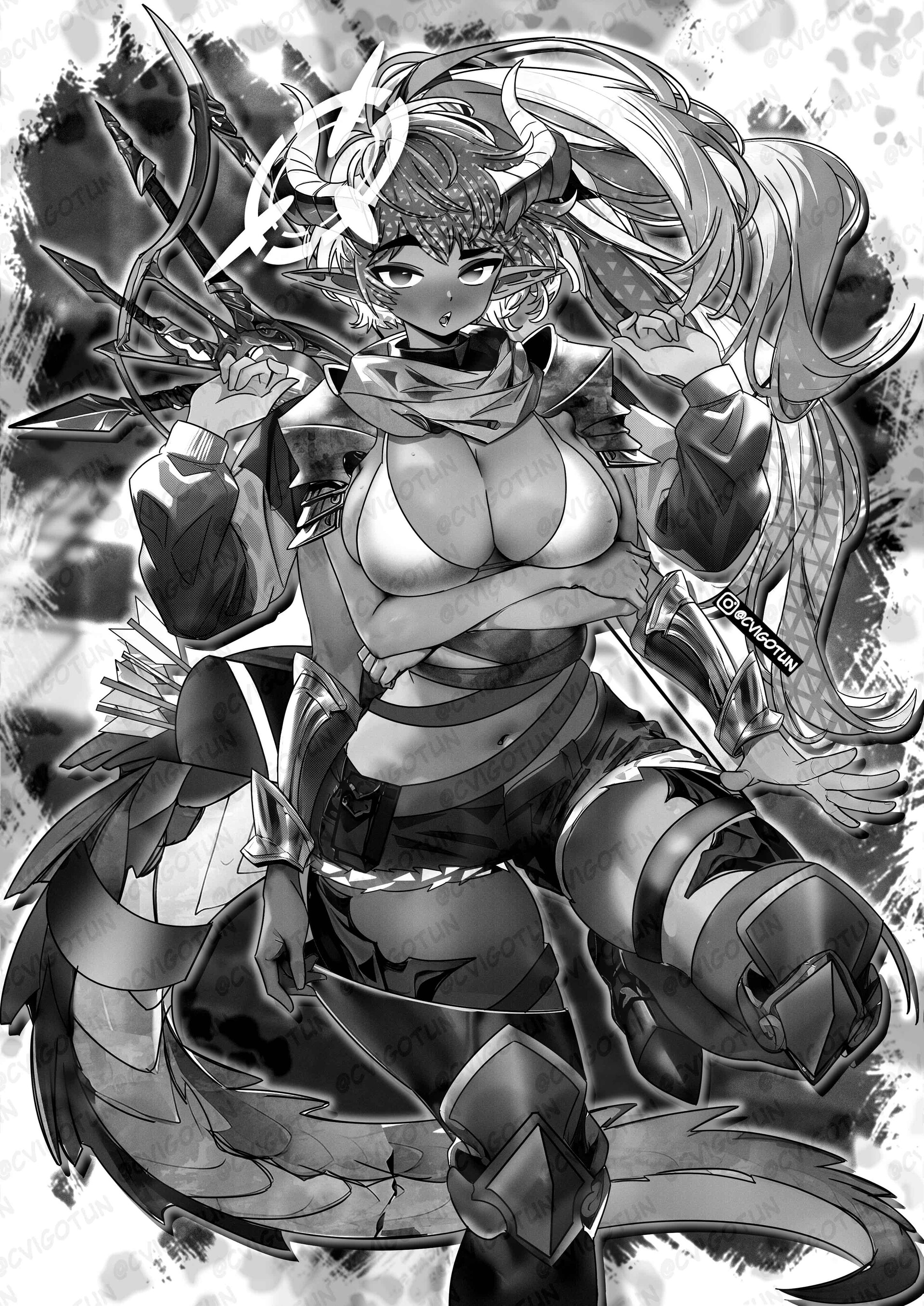 ArtStation - Infernal Monochrome