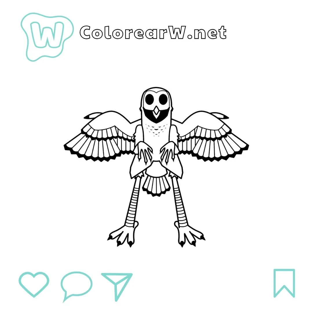 coloring pages of 99 nights in the forest