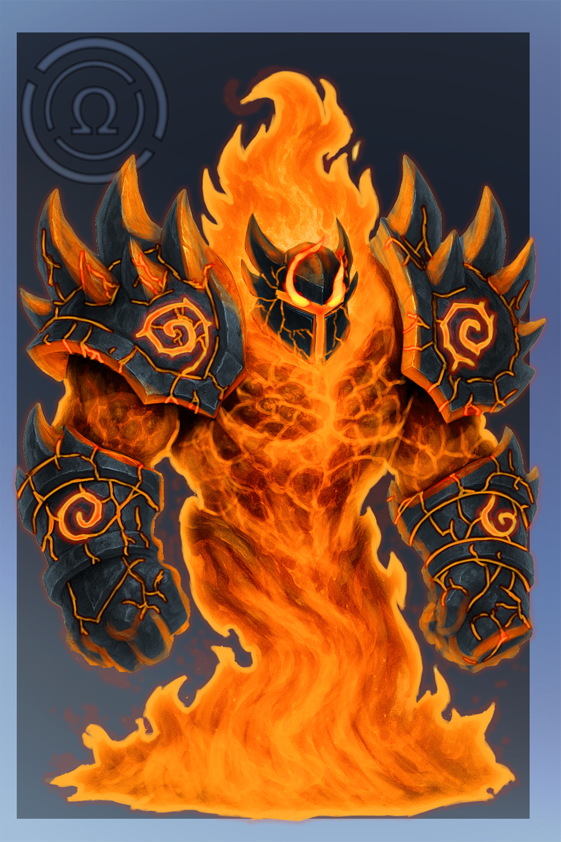 ArtStation - Ragg, Firelord of Atern