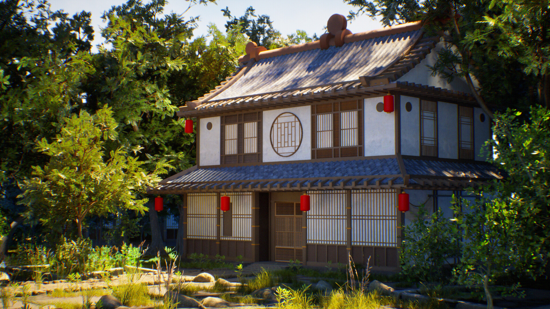 ArtStation - Japanese House Environment