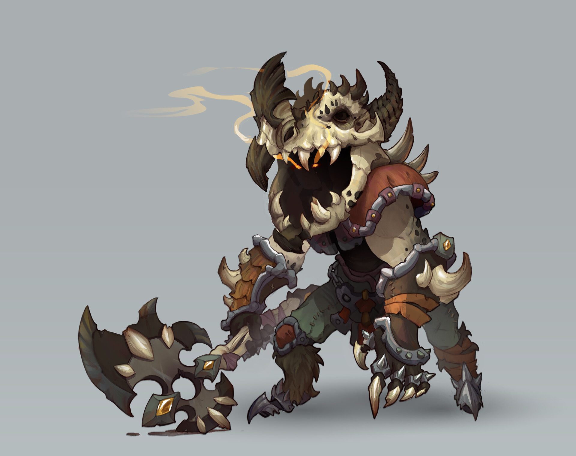 ArtStation - Dragon Berserker