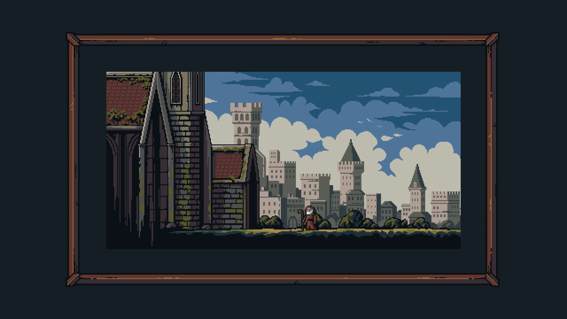 ArtStation - Dark fantasy pixel art game