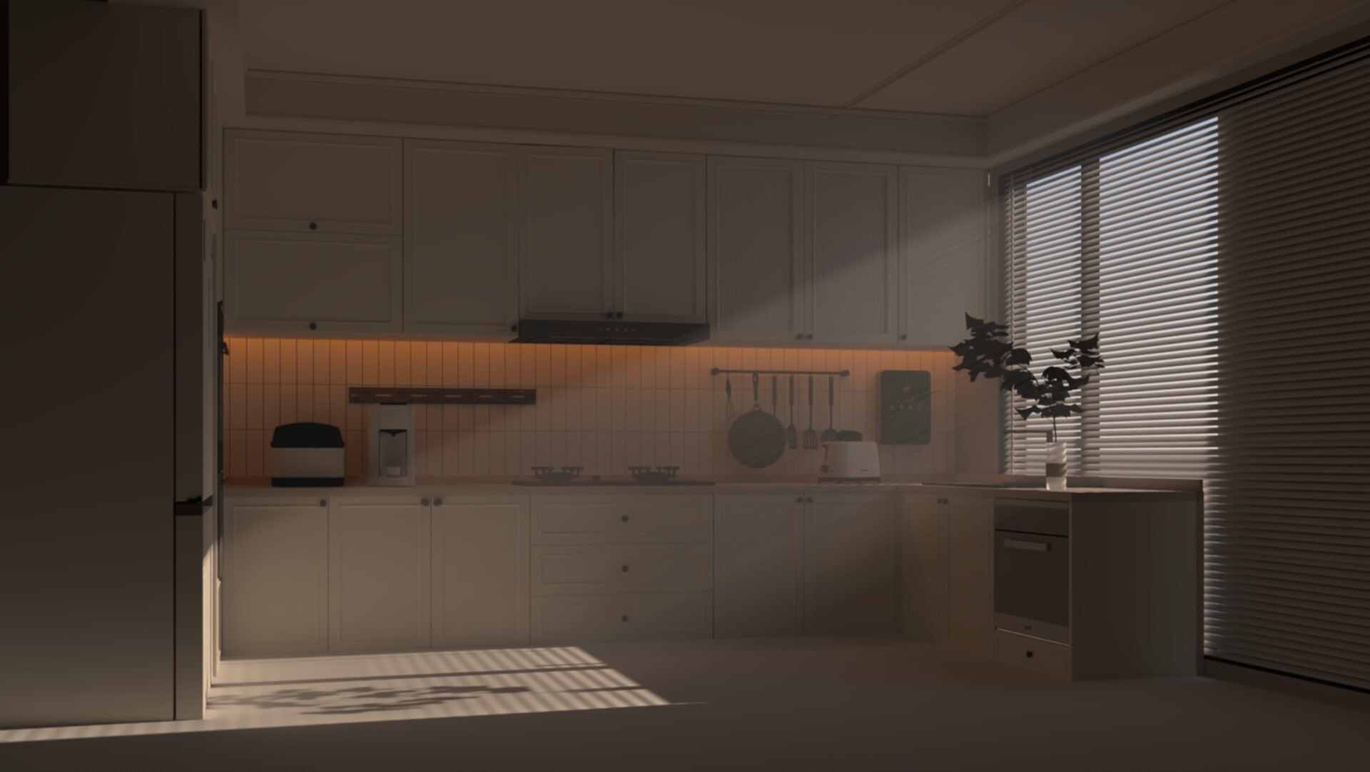 ArtStation - Kitchen Render