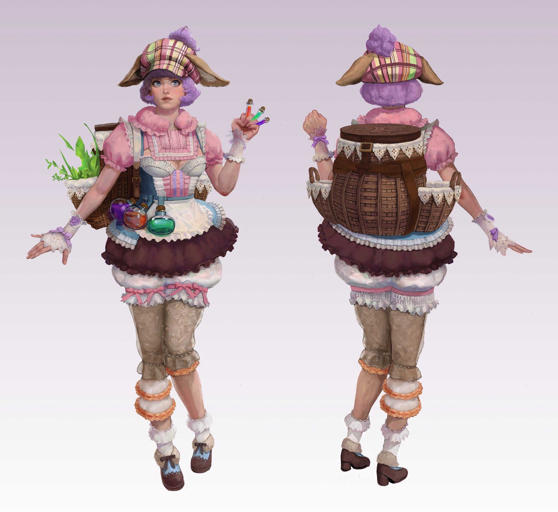 ArtStation - Potion merchant 물약상인