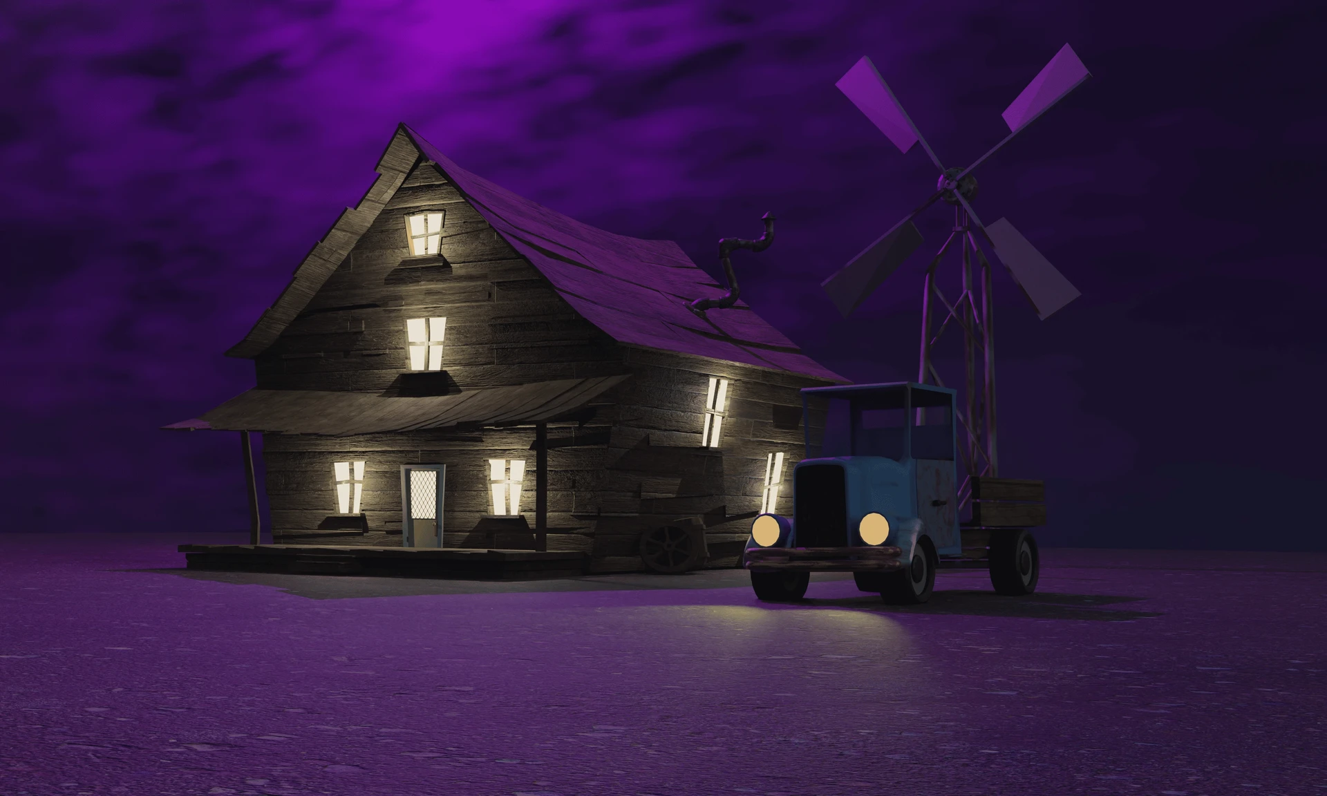 ArtStation - Courage House