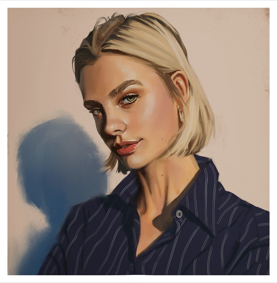 Eric Aubry - Portrait Painting