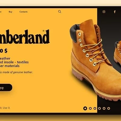 ArtStation - Web Design UI