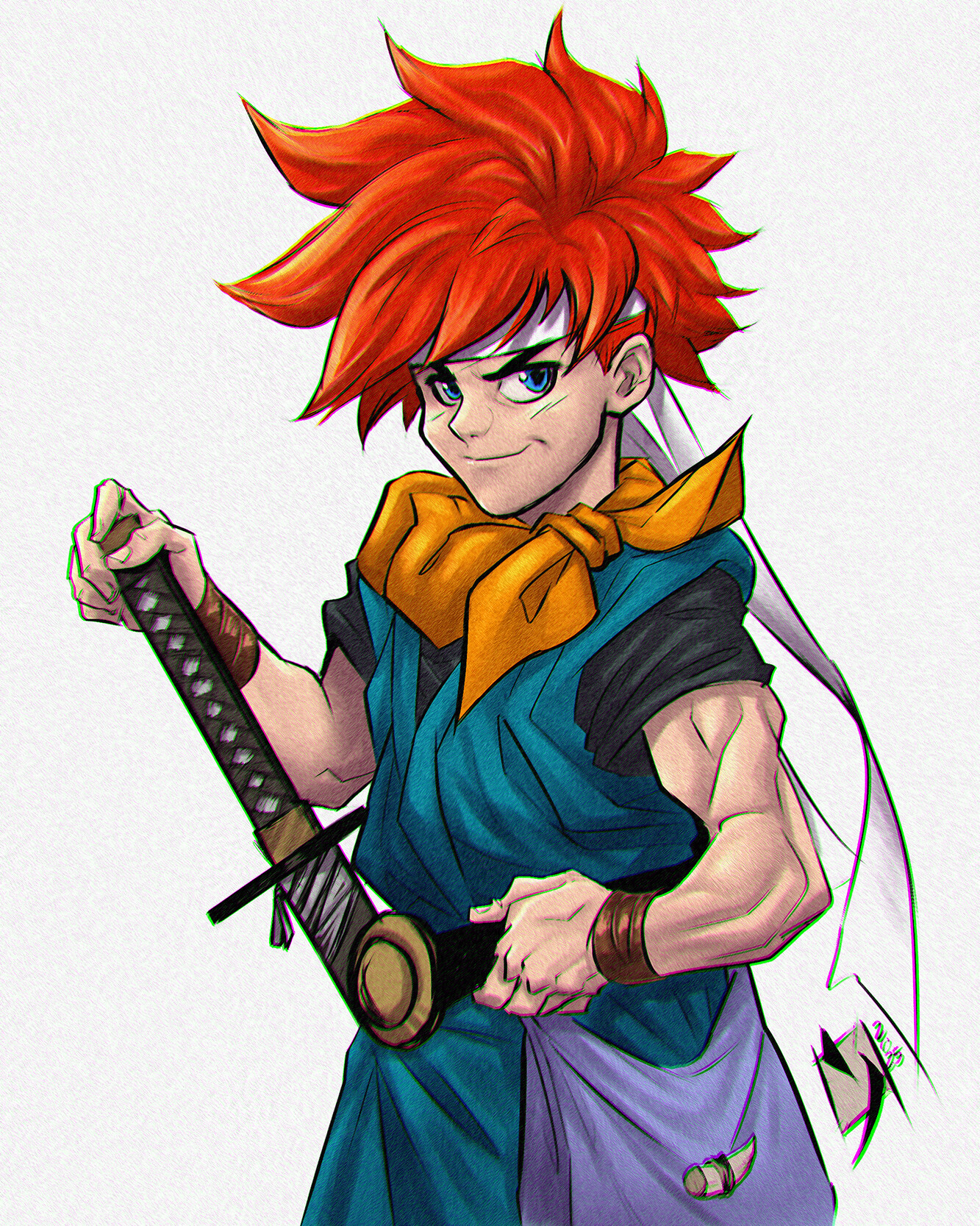 chrono trigger crono art