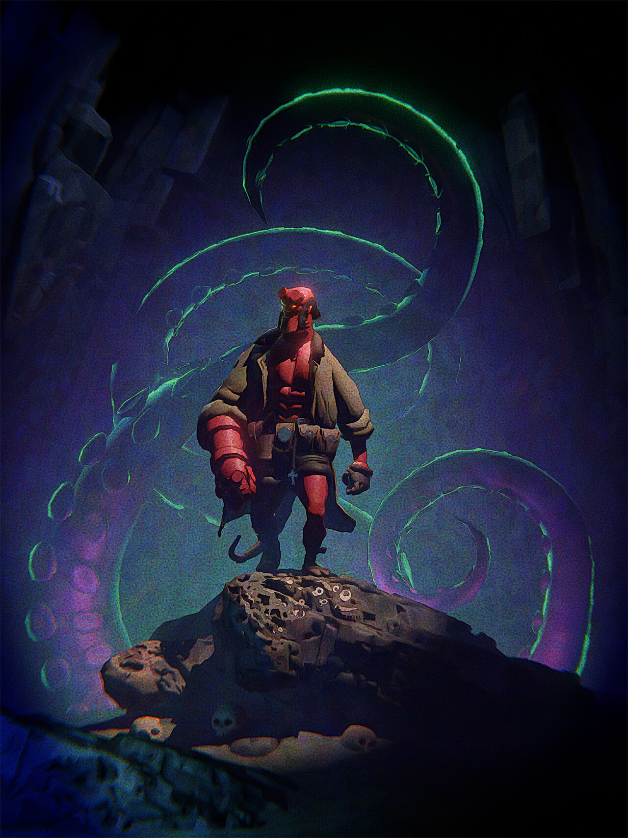 ArtStation - "Hellboy" Fan Artwork