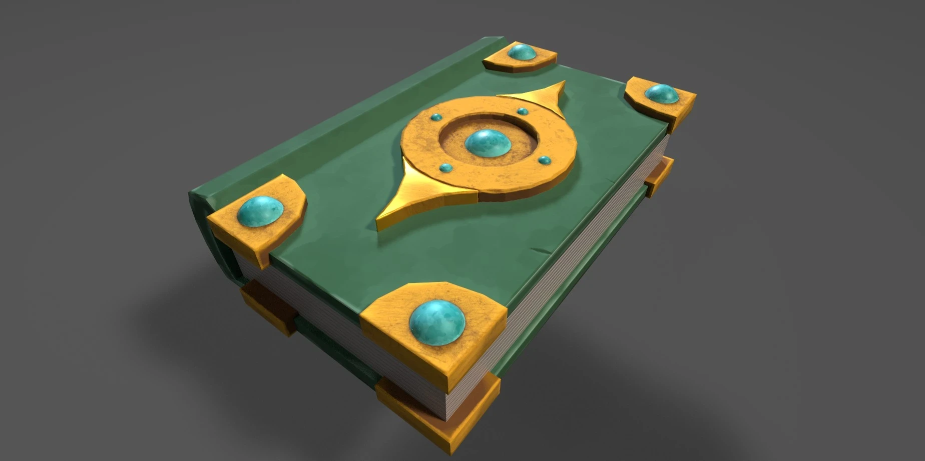ArtStation - Stylized Book