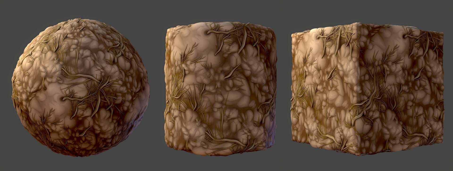 3dExtrude Tutorials - Stylized Ground with Roots – Substance 3D Designer