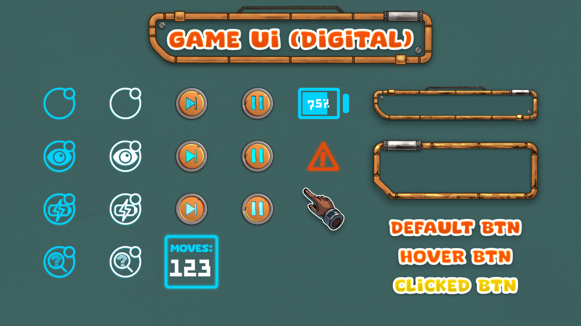 Arthus Ribeiro - Game UI [Slide treasures: Lydia's Hunt]