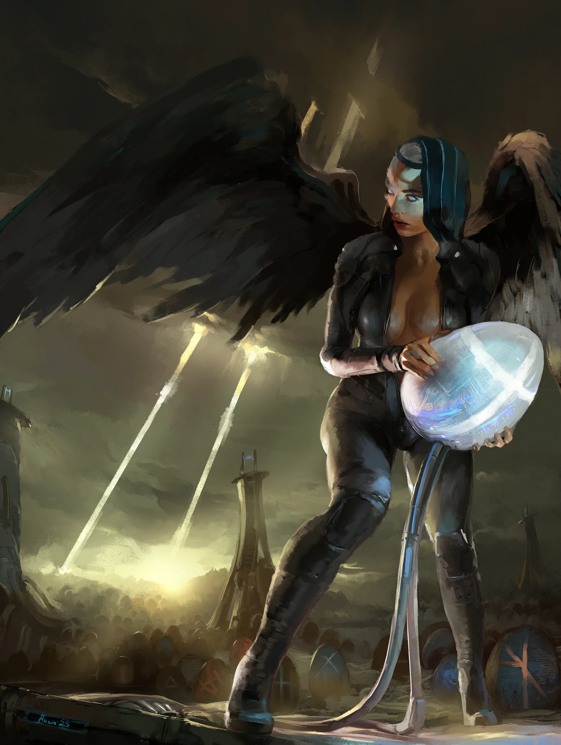 ArtStation - Saving the Silicon Brain