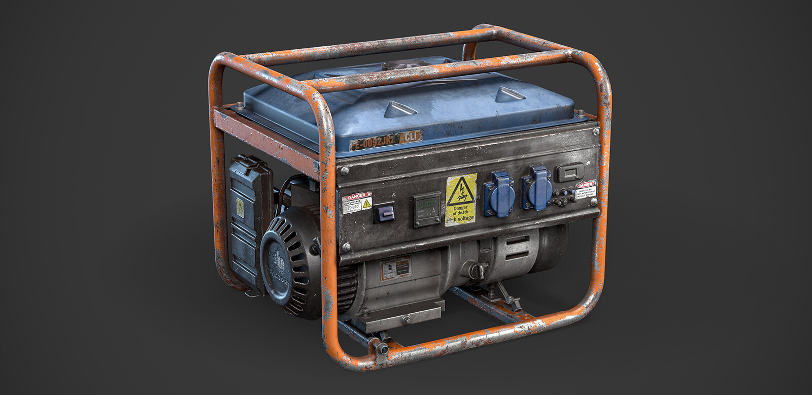 ArtStation - Portable Generator – Realistic AAA 3D Prop