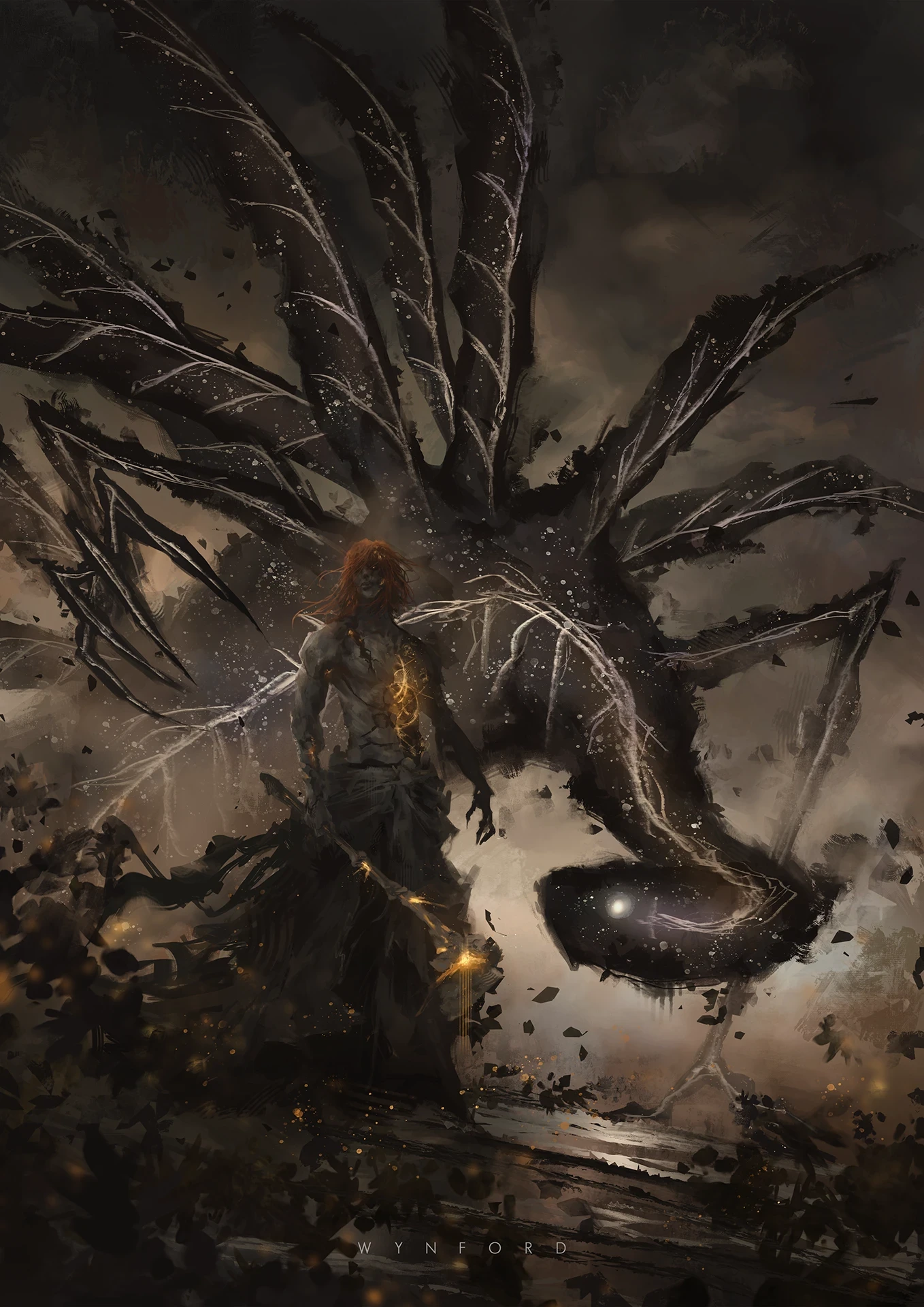 ArtStation - Radagon and the Elden Beast