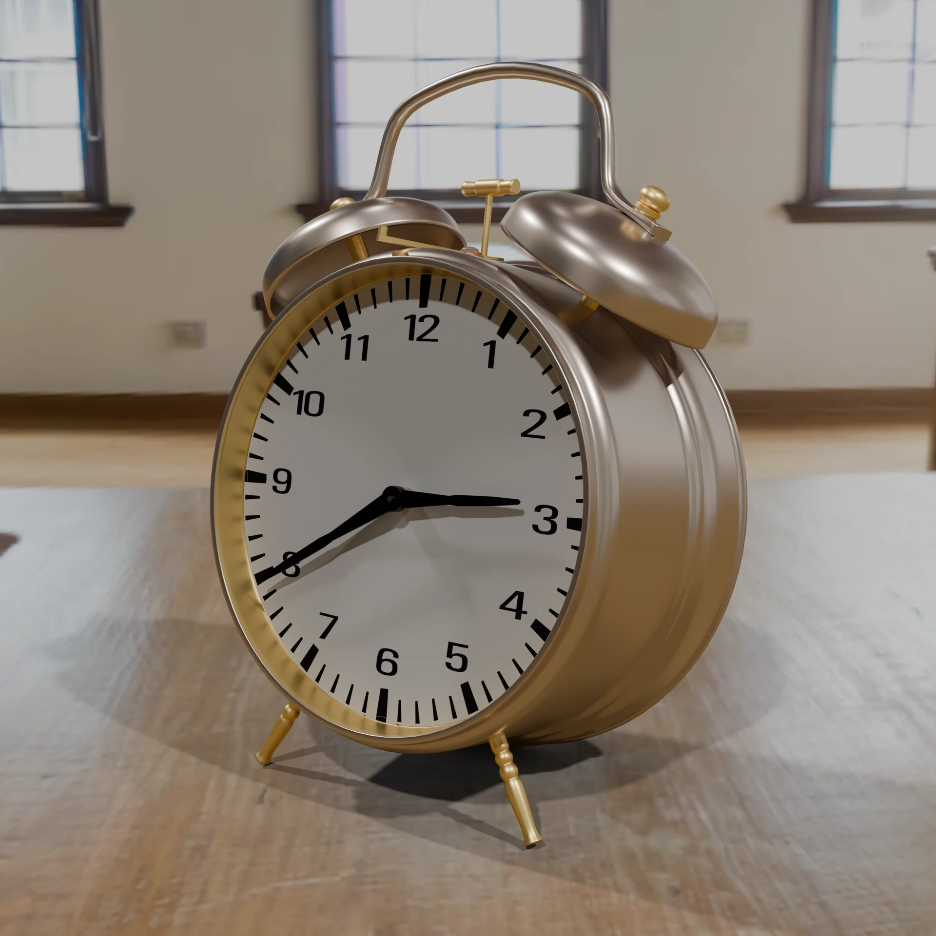 ArtStation - Retro Alarm Clock – Game Asset