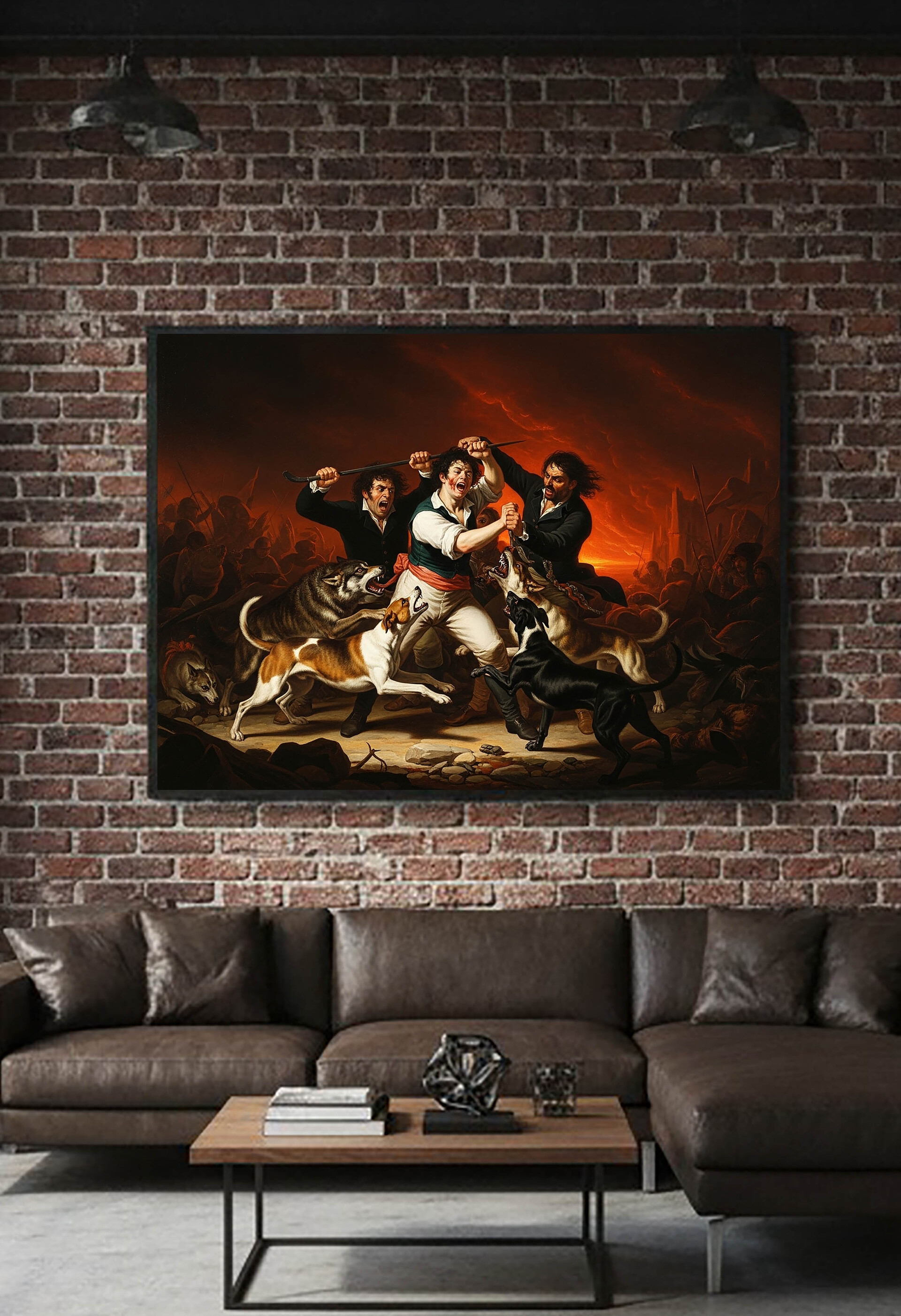ArtStation - Hellish Chaos – Goya-Inspired Digital Art Poster ...