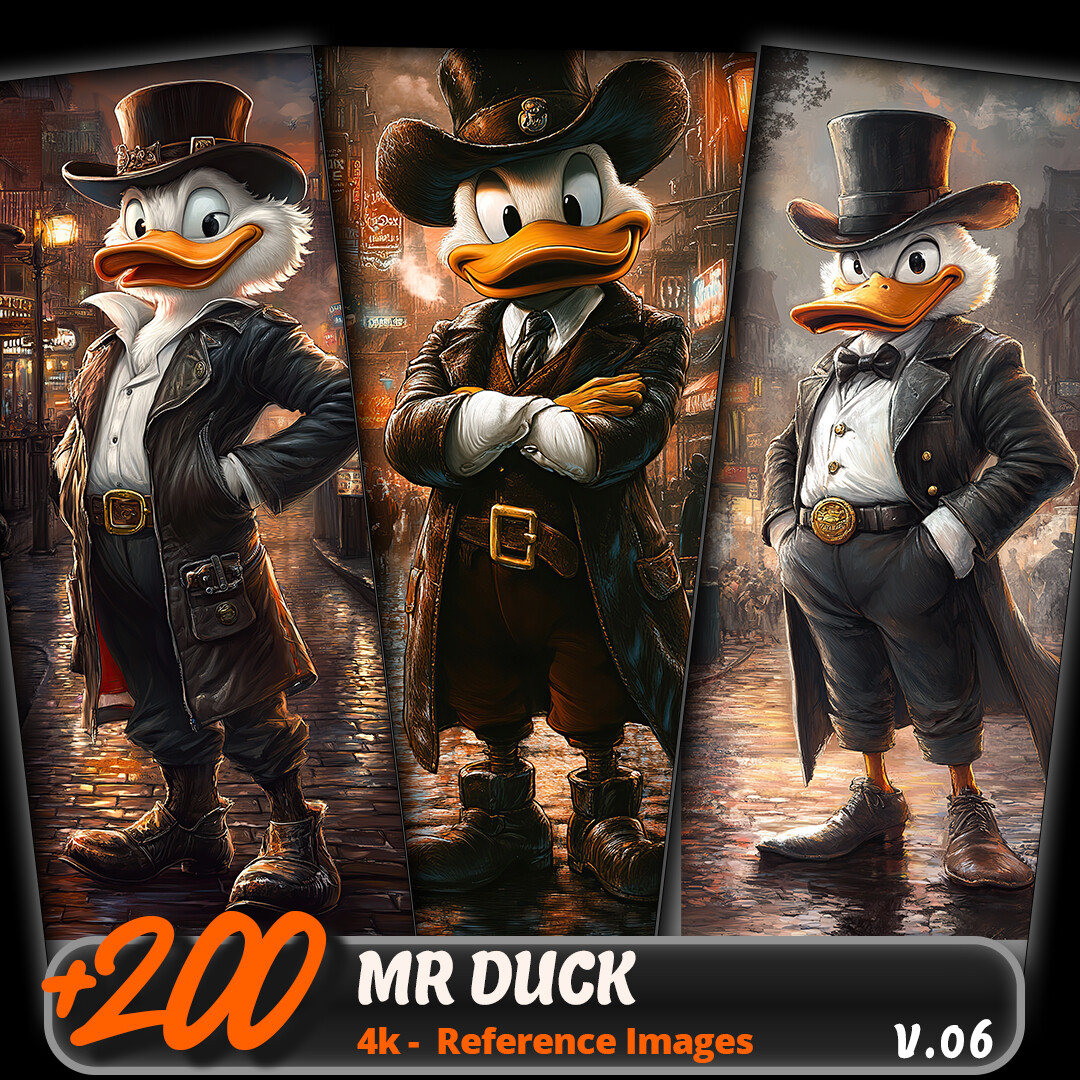 ArtStation - MR DUCK VOL. 06/4K/ Reference Image