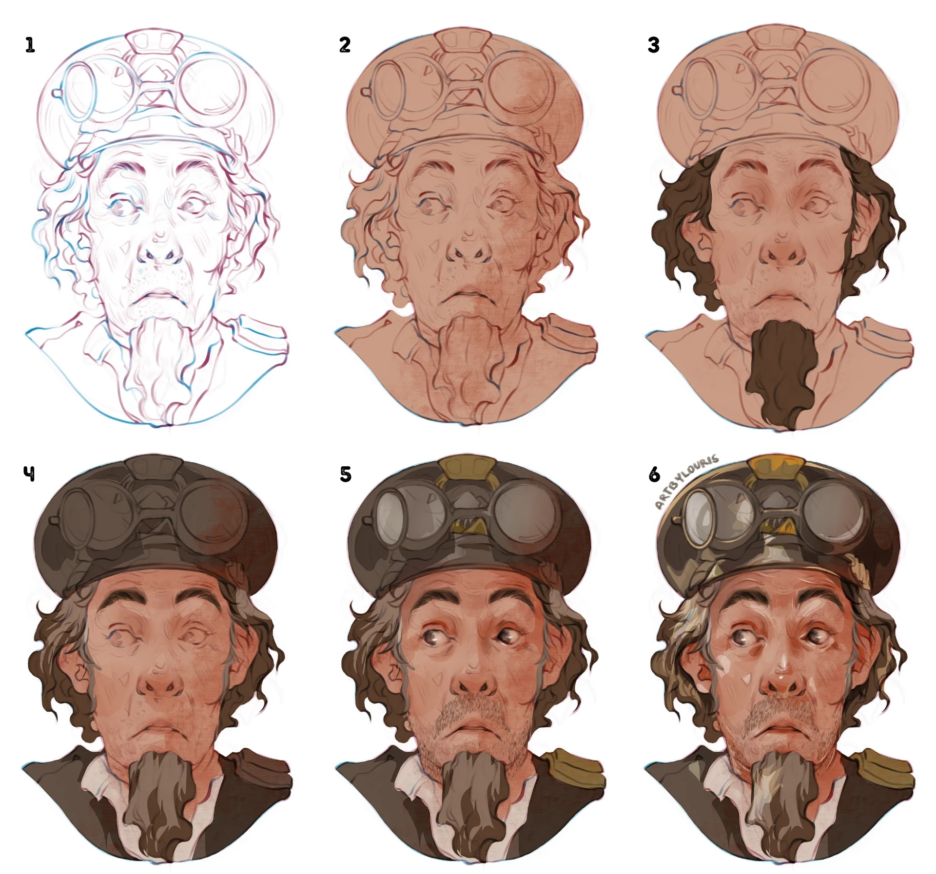 ArtStation - Emotion Study