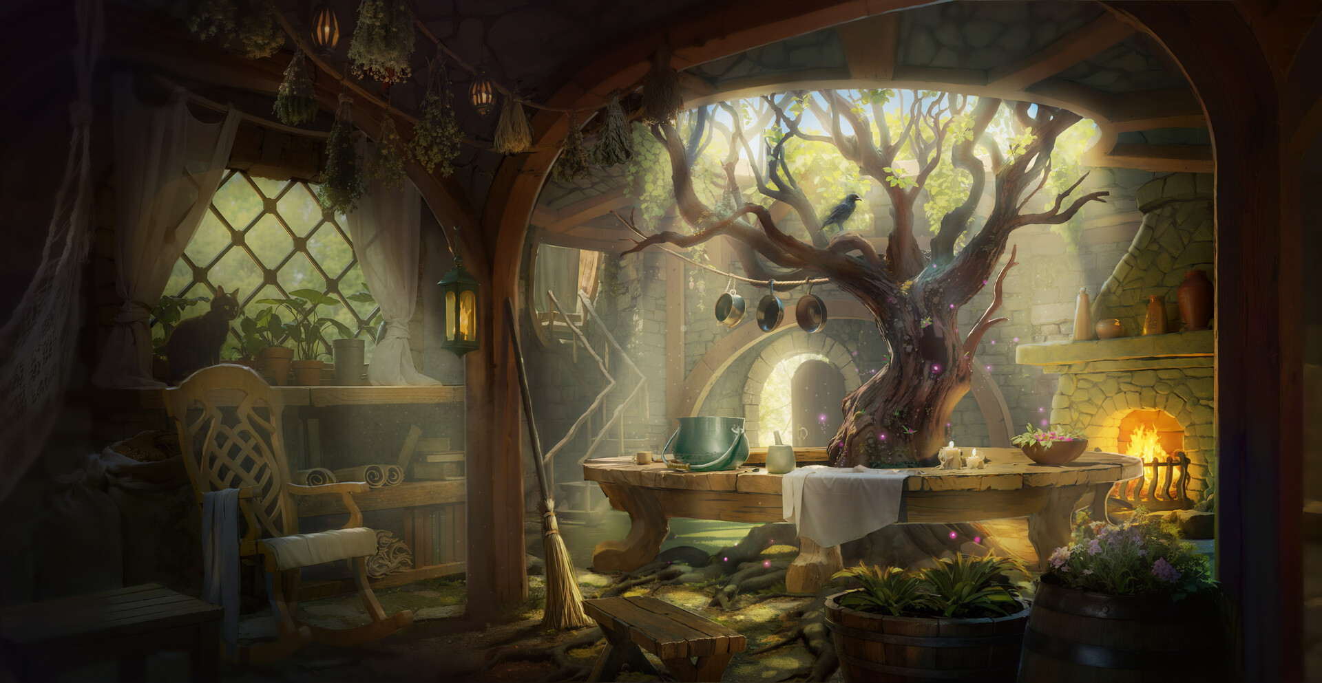 ArtStation - Witch's lair