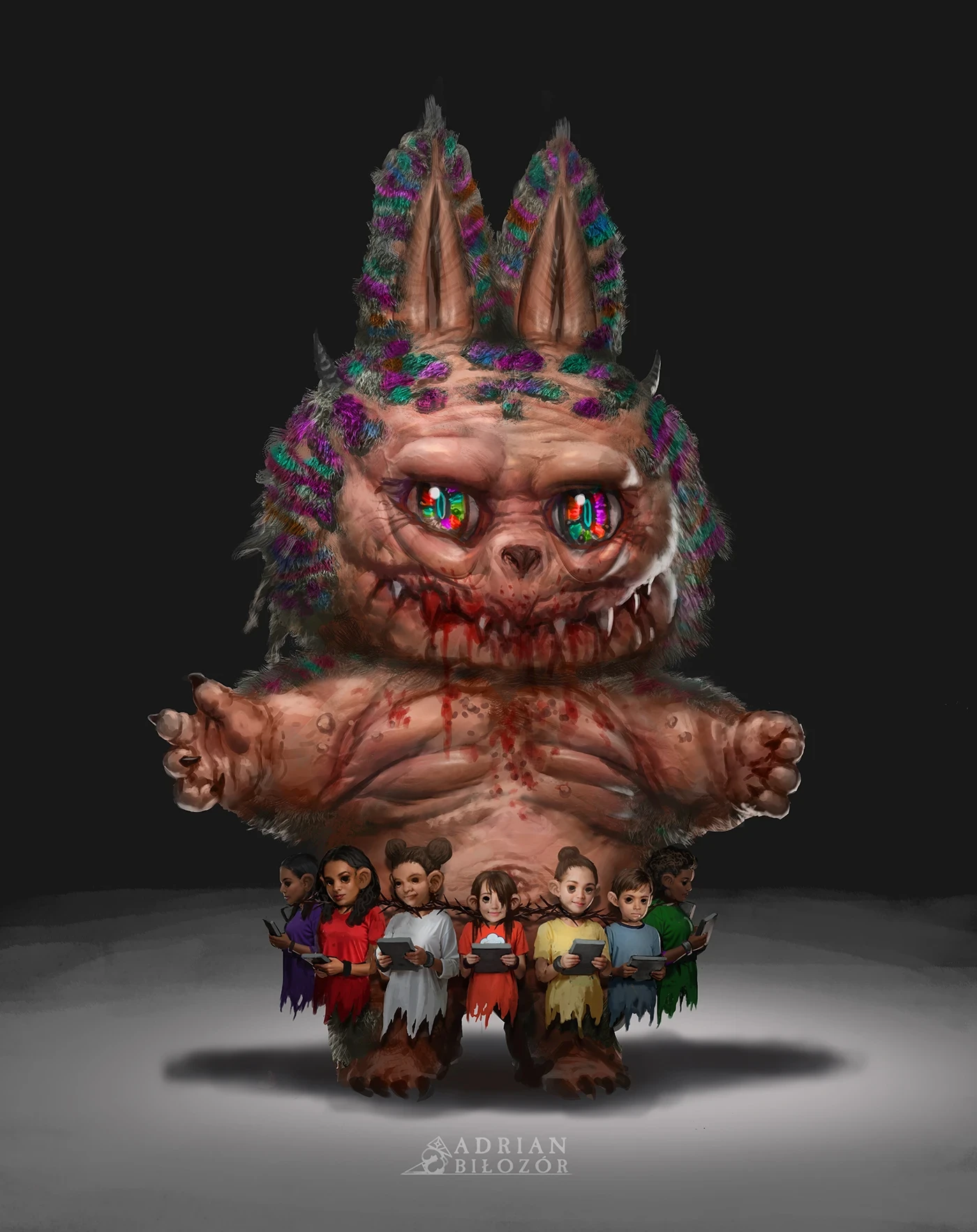 ArtStation - Labubu Demon