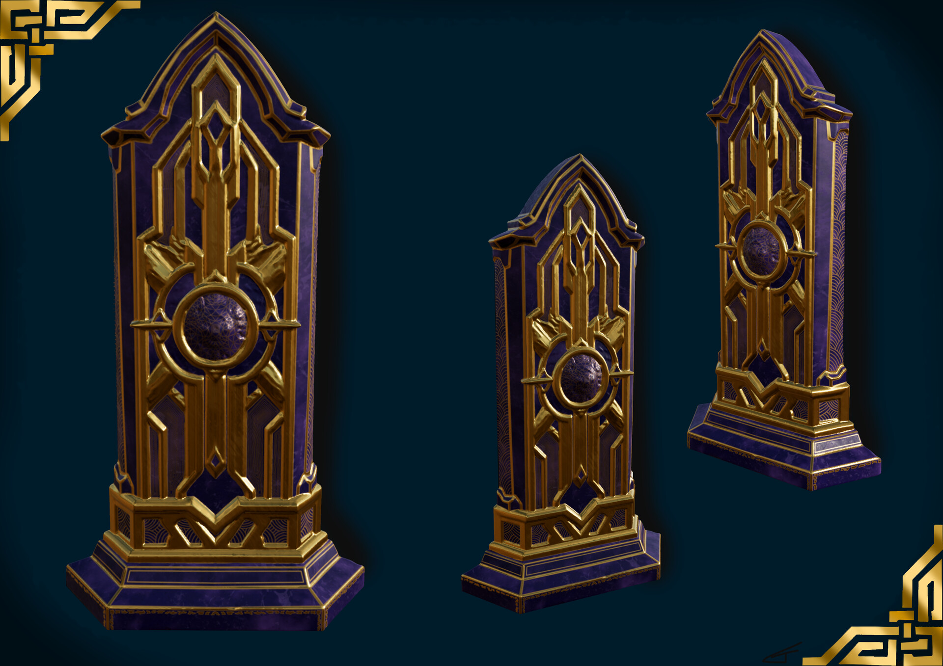 ArtStation - Pilliar 3D (projet perso)