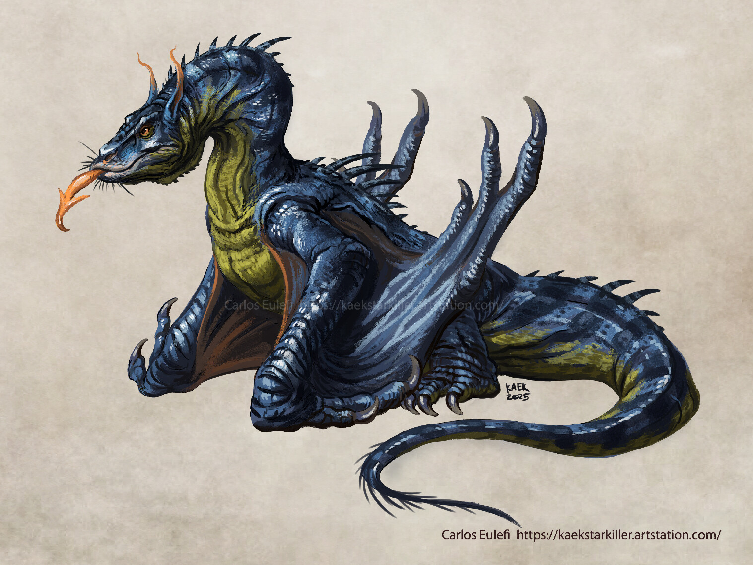 Carlos Eulefi - Smaugust 2025 16 dragons