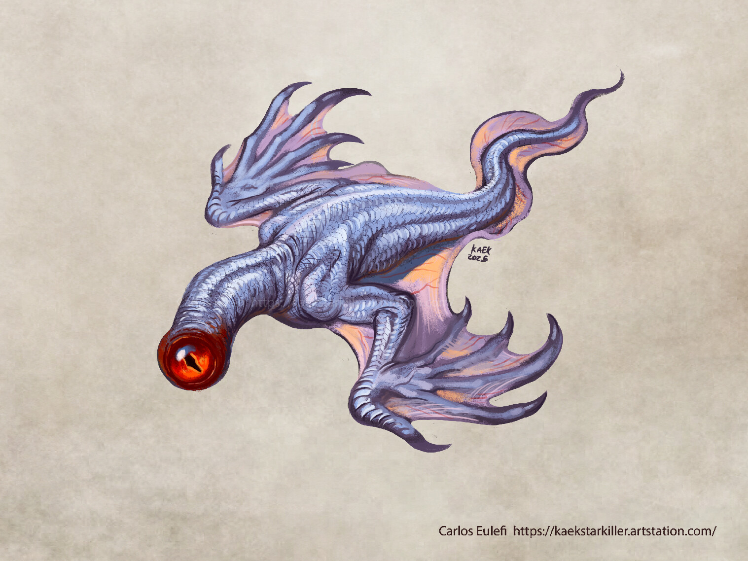 Carlos Eulefi - Smaugust 2025 16 dragons