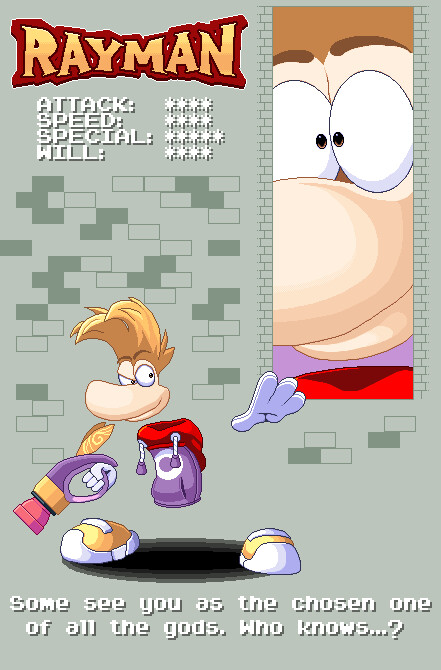 ArtStation - Rayman Pixel ID
