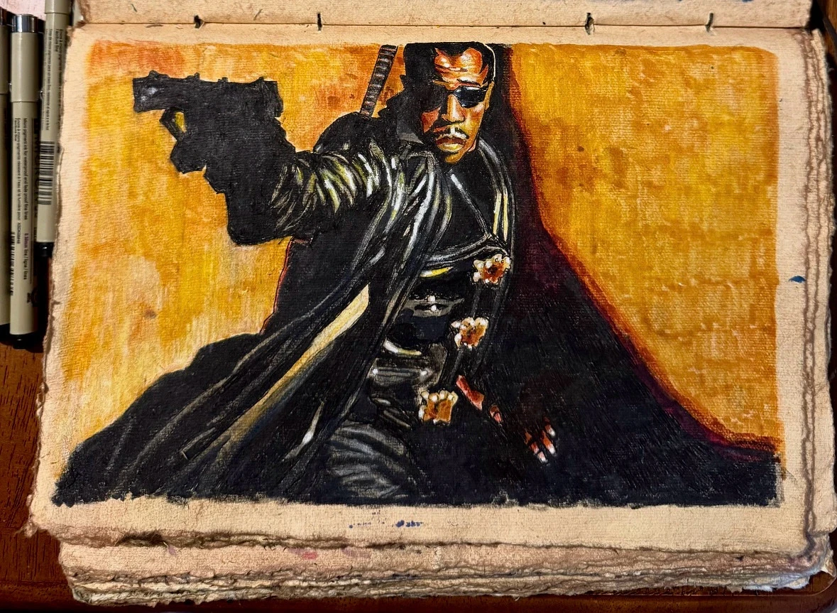 ArtStation - SKETCHBOOK PAINTING - “BLADE #5 OF 5”