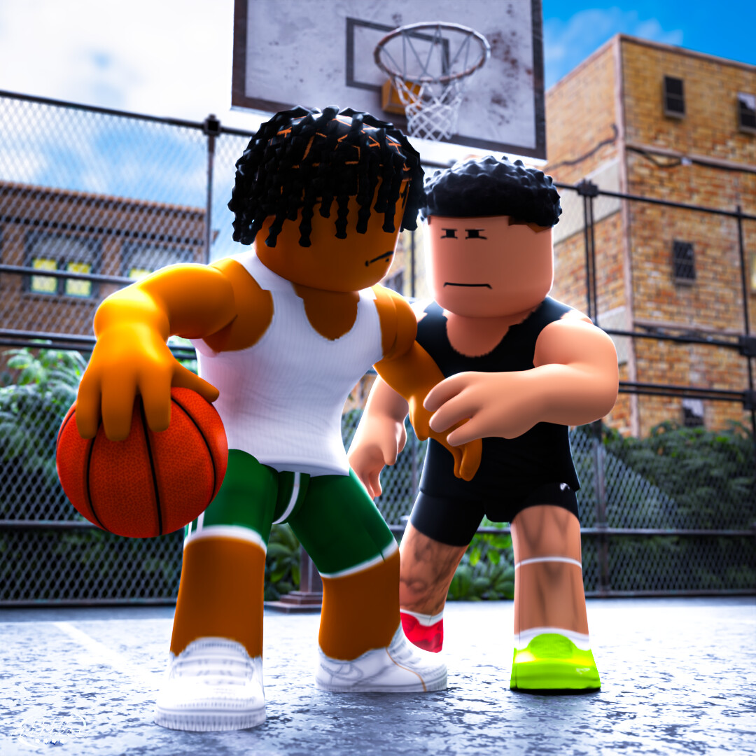 ArtStation - Arcade Basketball Thumbnails and UI Design