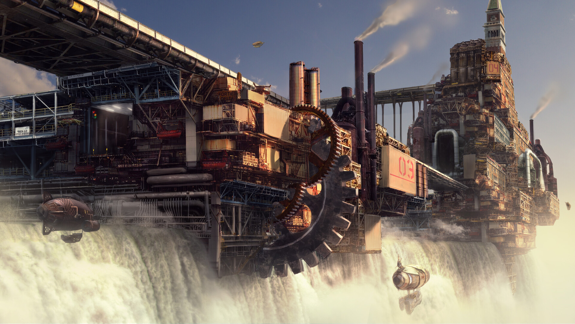 ArtStation - Rapids Junction