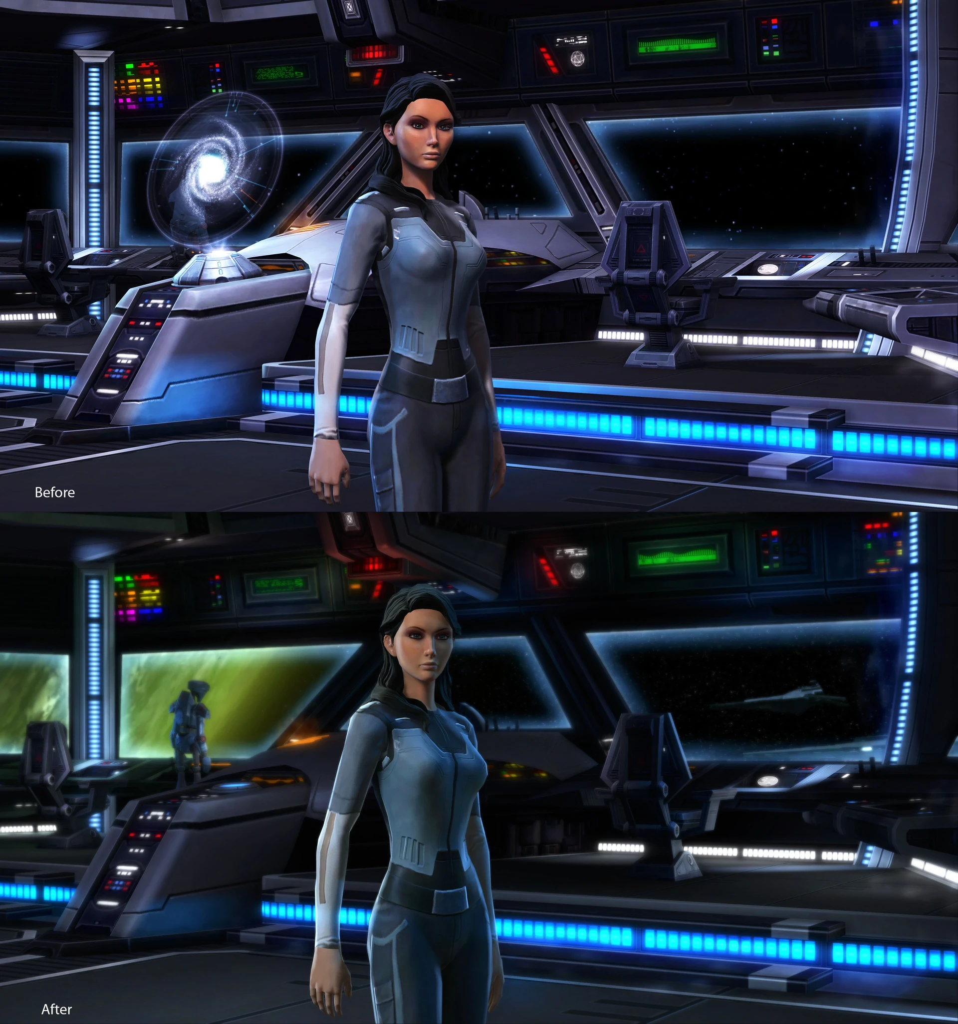 ArtStation - SWTOR - Character Select Modernization