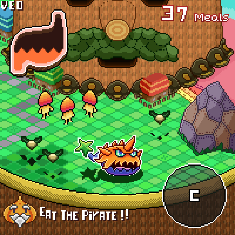 ArtStation - Game Art. - Star Ving Island from The Munchables.