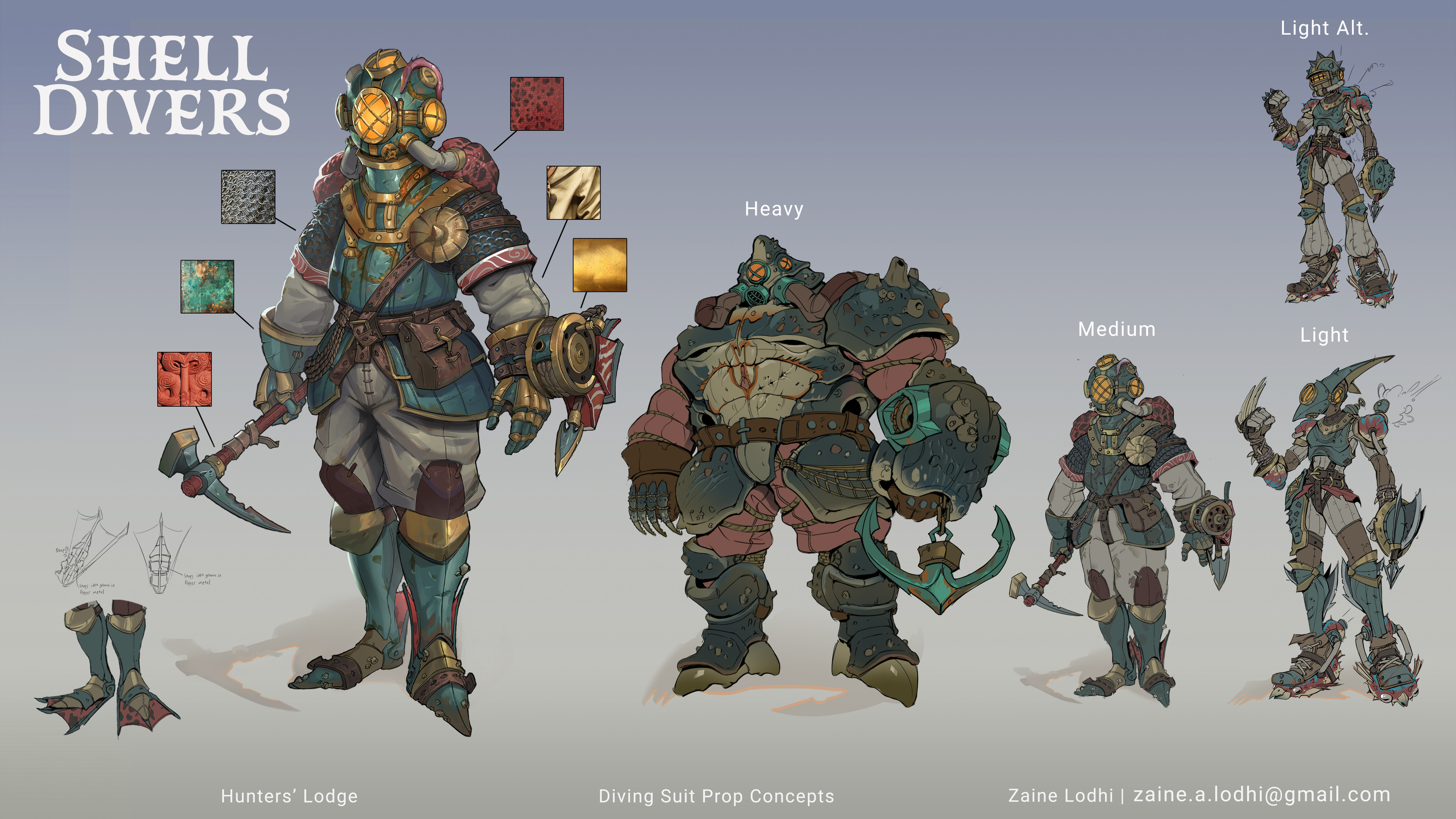Zaine Lodhi - Shelldivers Chapter 01 - The Hunter's Lodge