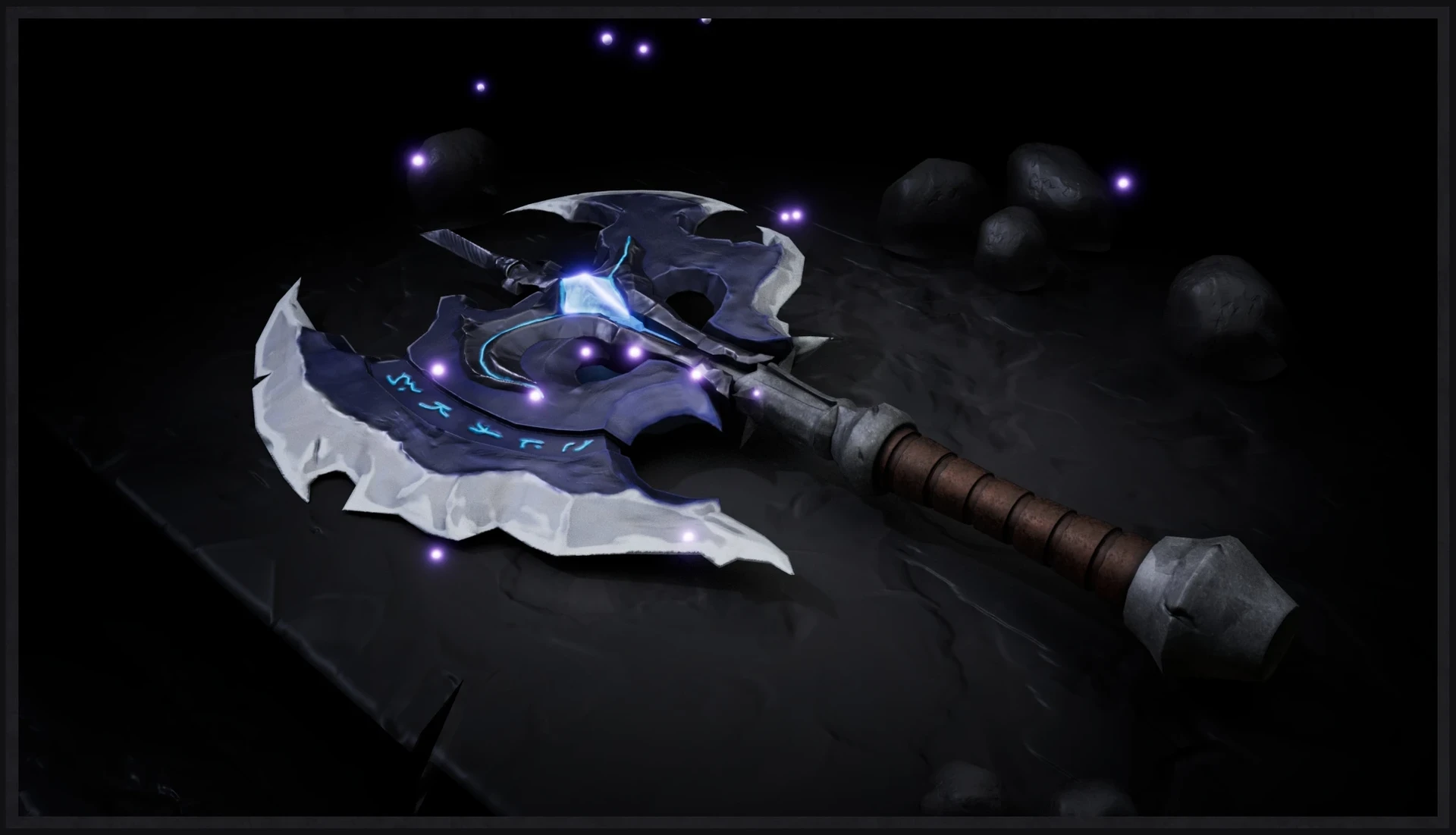 ArtStation - Rune Axe (concept by Jeff Chen)