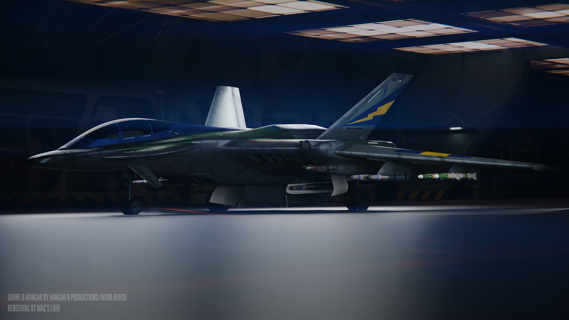 ArtStation - Wing Commander: Sabre Hangar