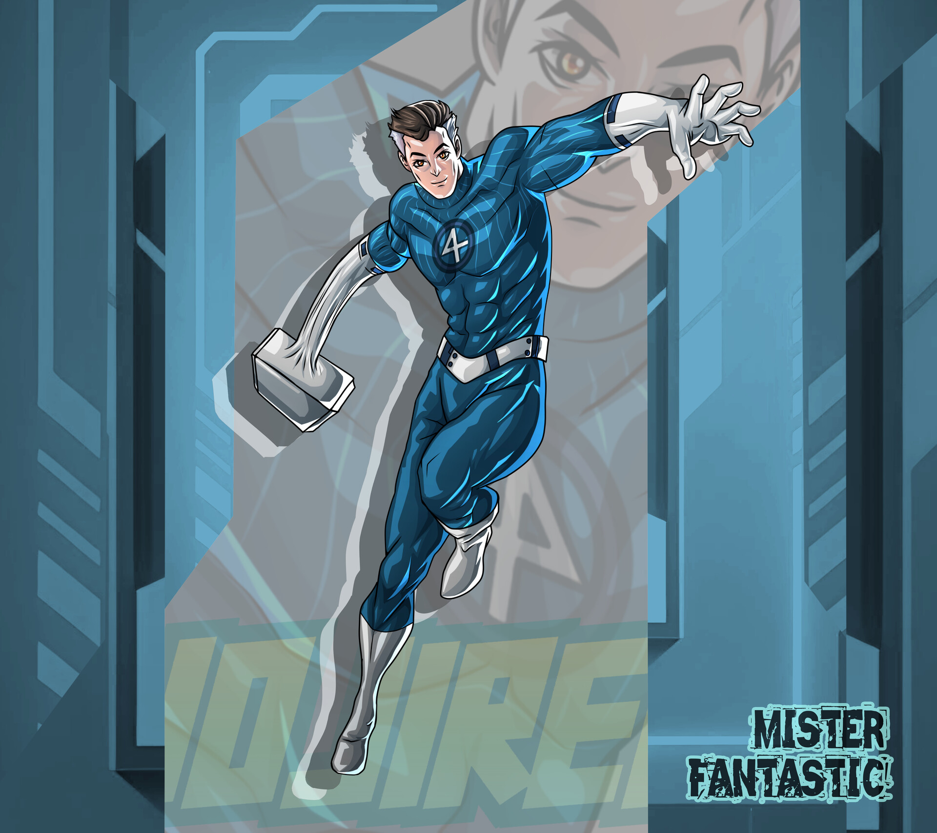 ArtStation - Mister Fantastic Fan Art Design
