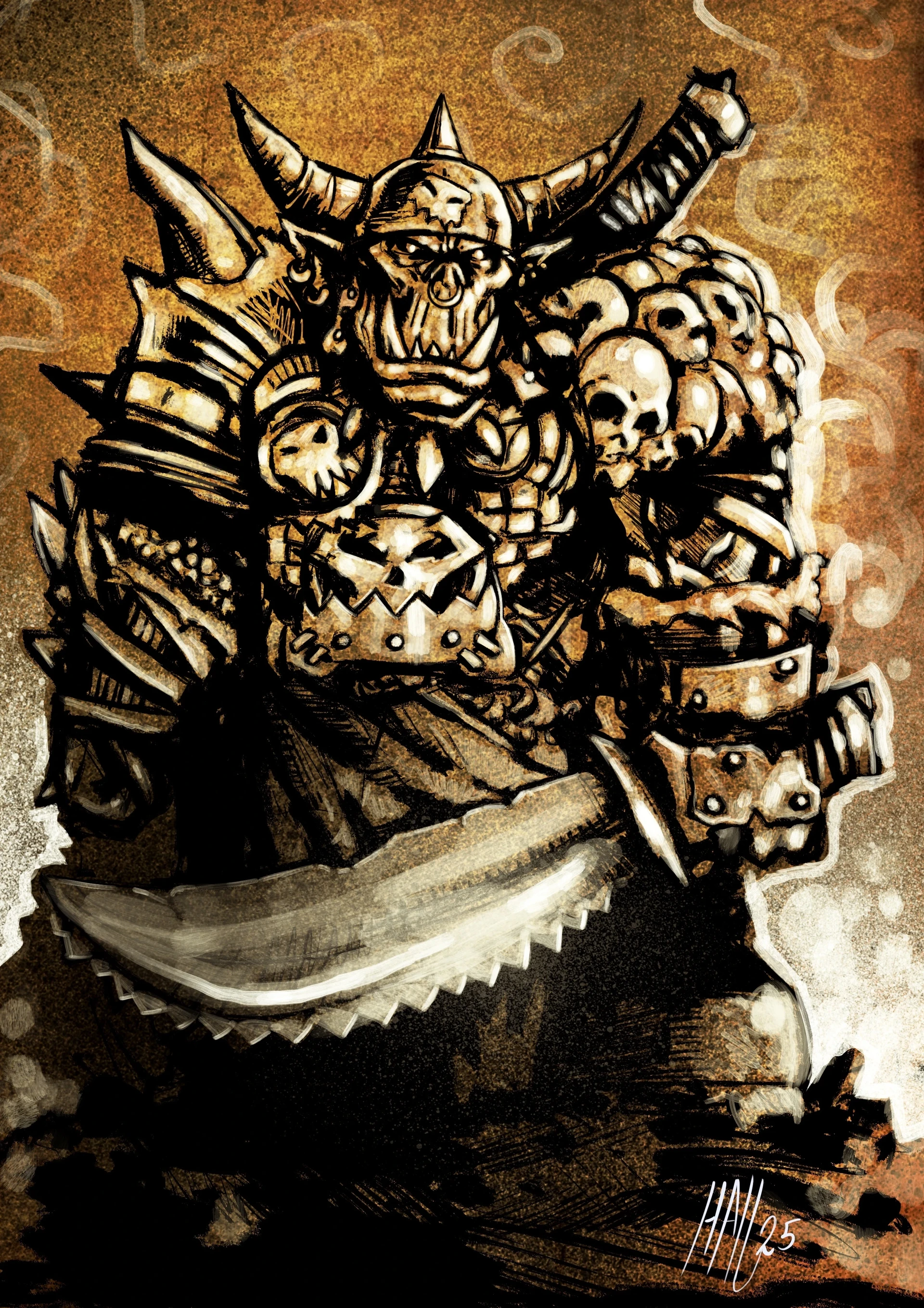 ArtStation - Orc War Boss