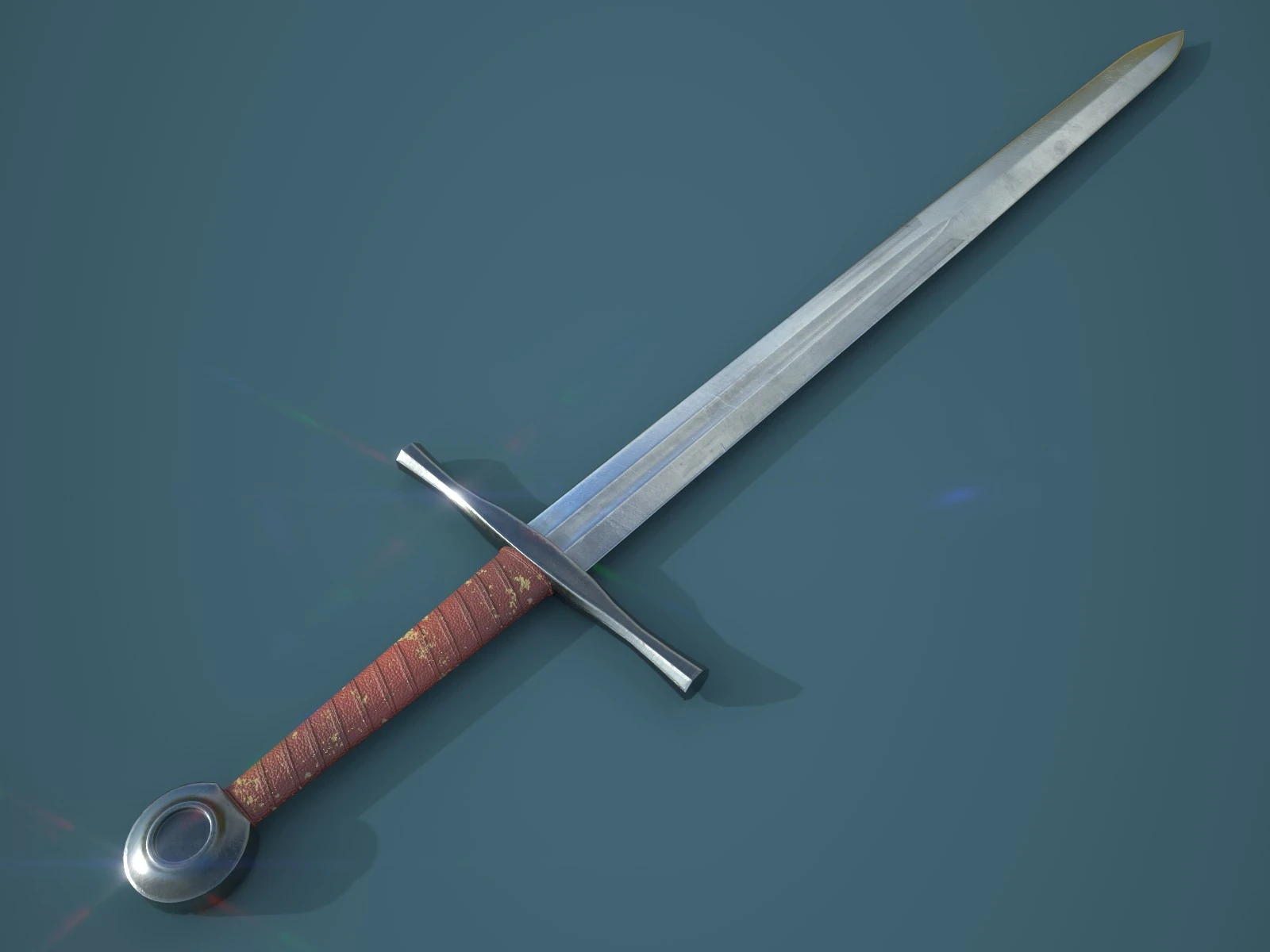 ArtStation - Medieval Sword – Low Poly / Game Ready