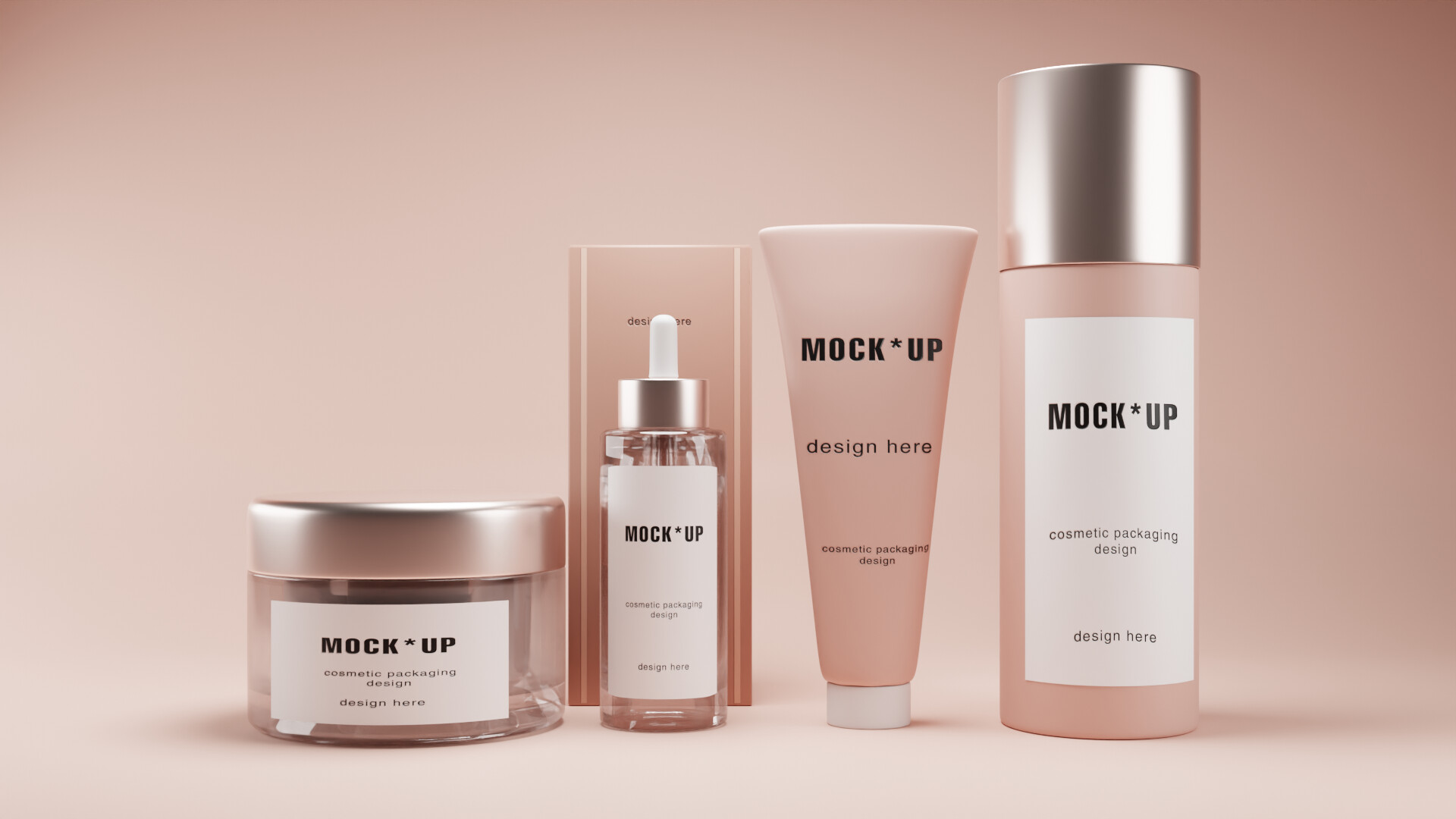 ArtStation - Mock Ups - Cosmetics 01