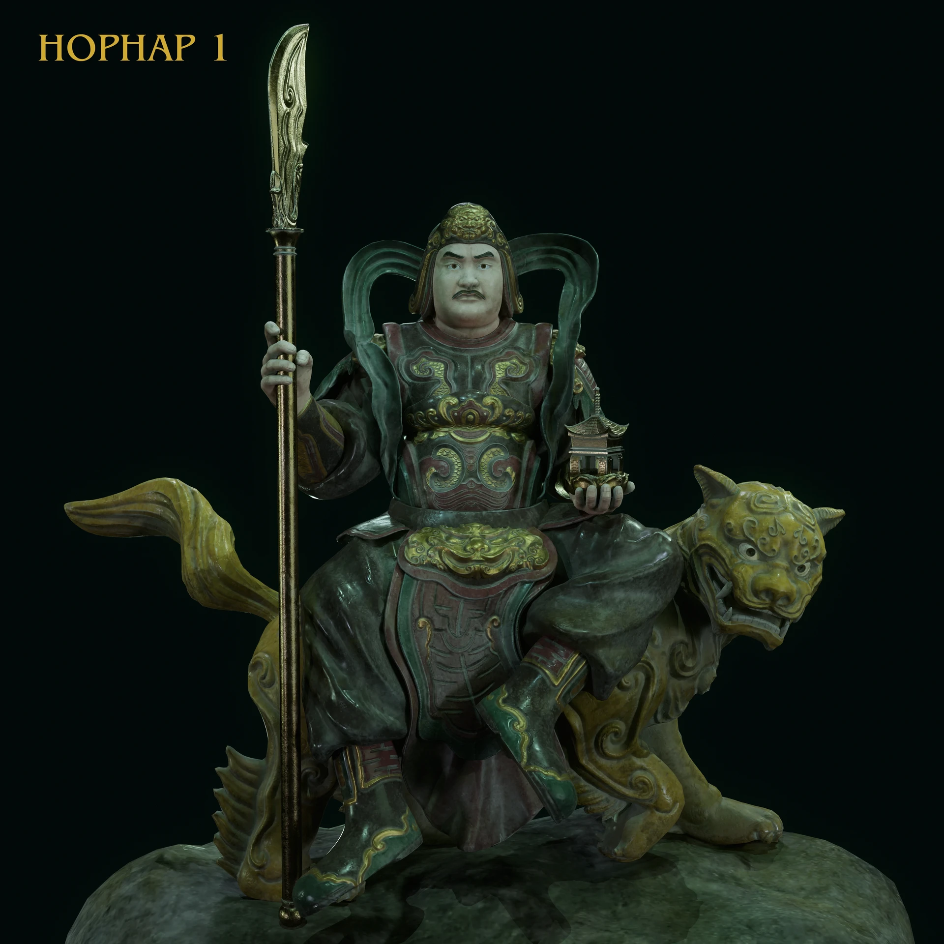 ArtStation - Dharma Protector_01