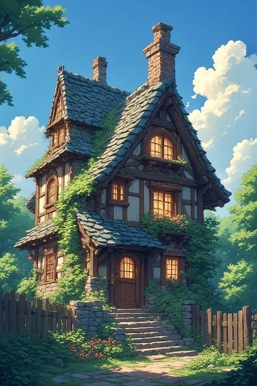 ArtStation - Magical Stone House 🏡