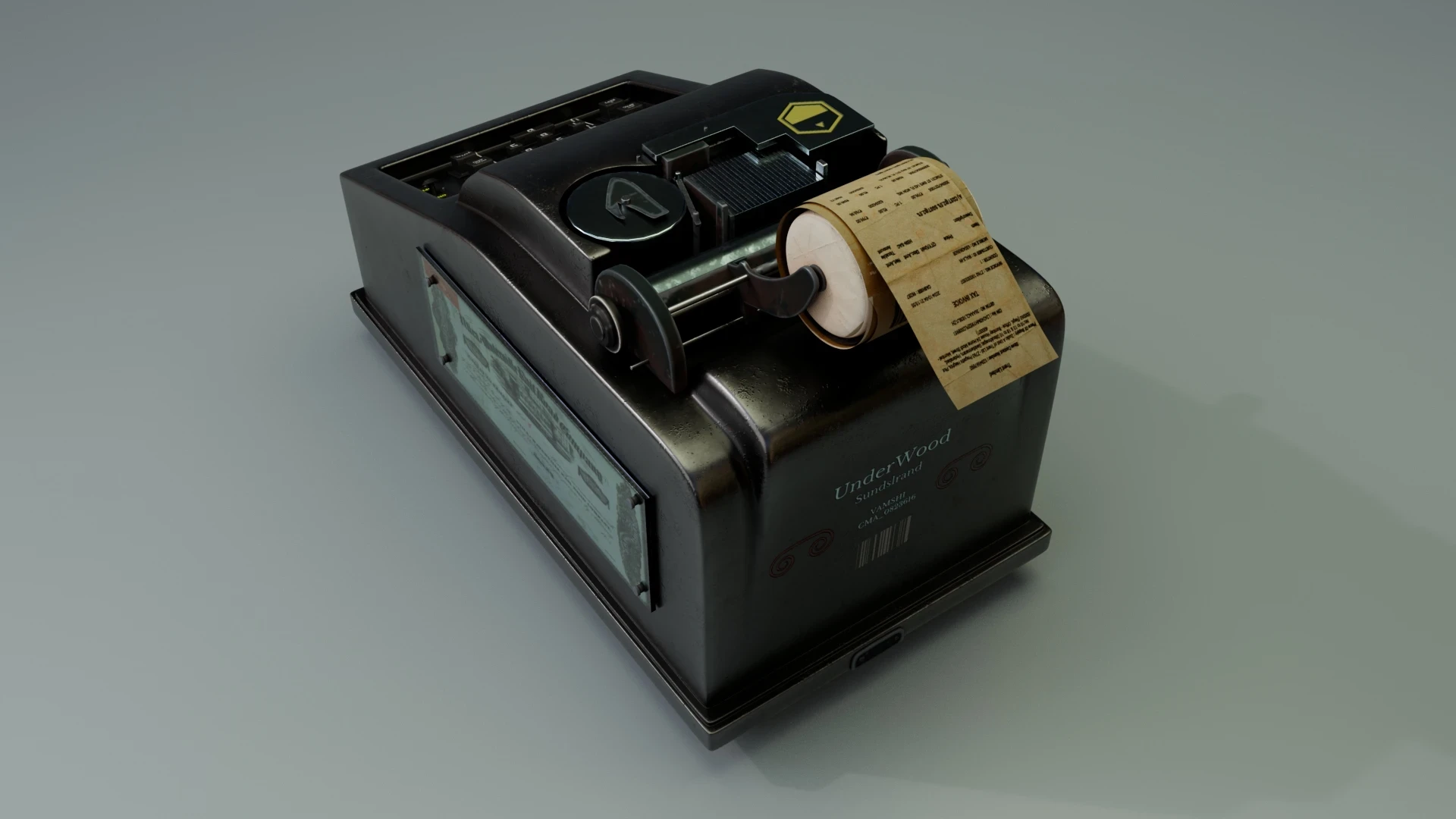 ArtStation - VINTAGE BILL MACHINE