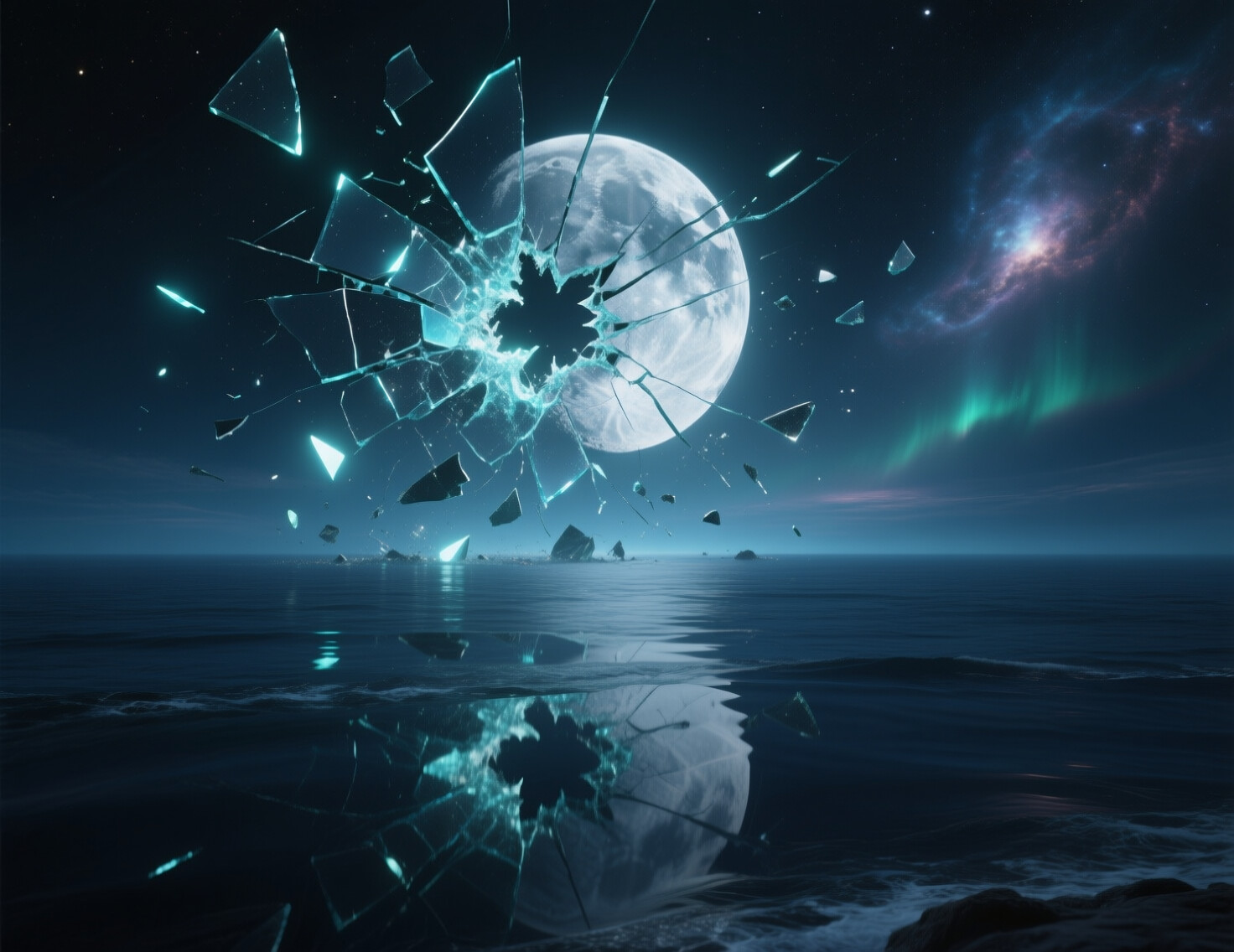 ArtStation - Shattered Moon Horizon 🌌