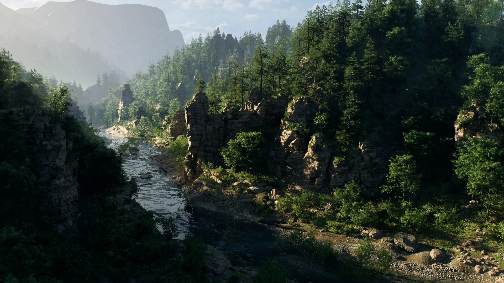 ArtStation - Mountain Stream