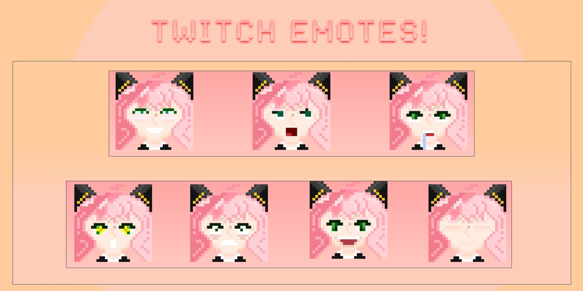 ArtStation - PIXELATED EMOTES FOR TWITCH, YOUTUBE, DISCORD & kick