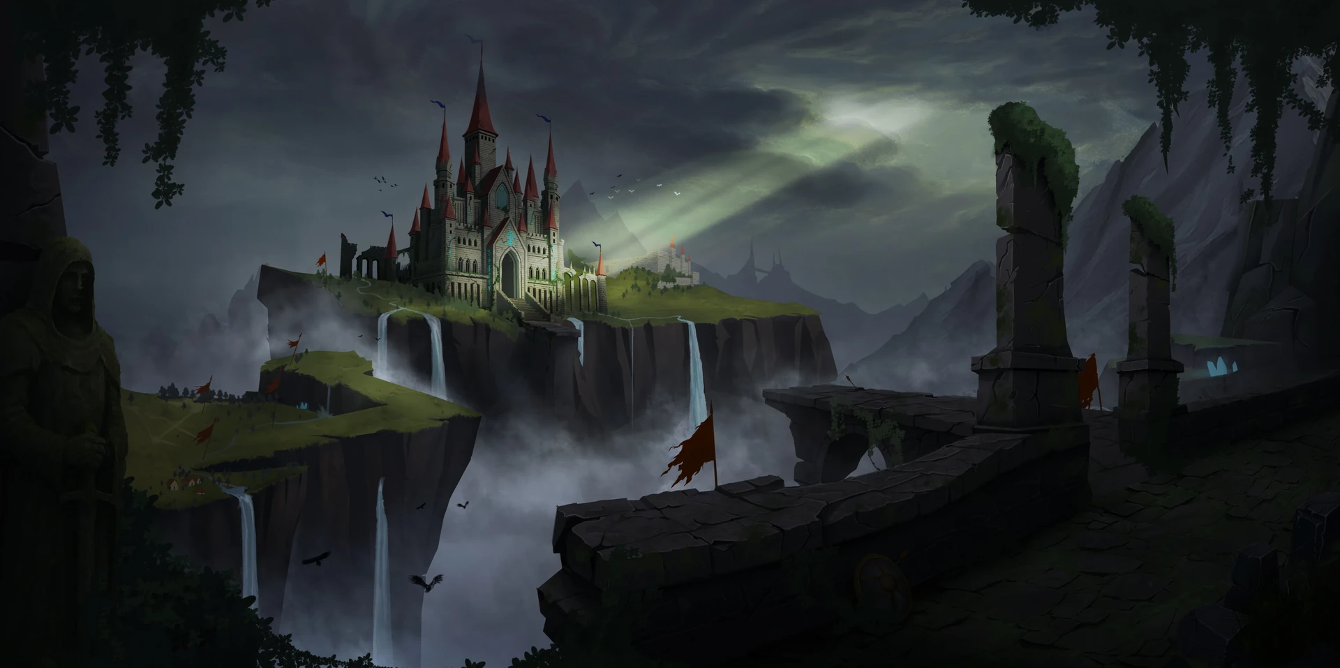 ArtStation - Eclipse Citadel – Forgotten Kingdom