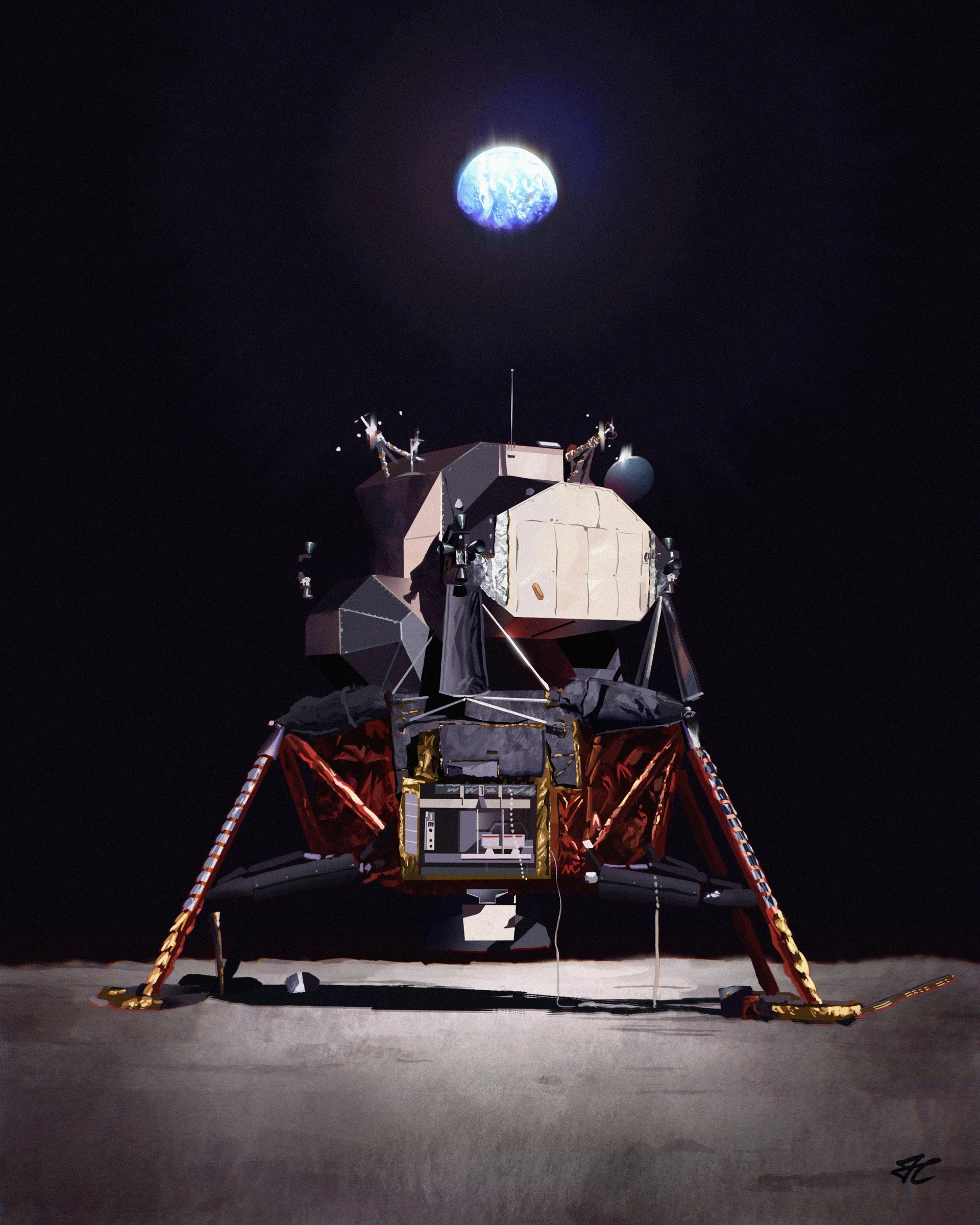 ArtStation - Tranquility Base